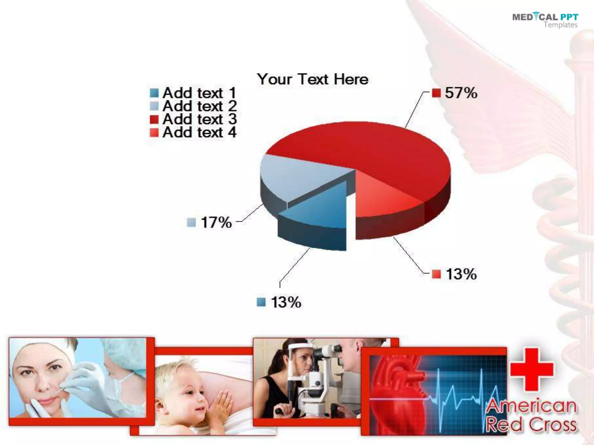 American Red Cross PowerPoint Template - www.medicalppttemplates.com