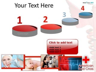 American Red Cross PowerPoint Template - www.medicalppttemplates.com