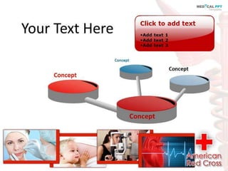 American Red Cross PowerPoint Template - www.medicalppttemplates.com