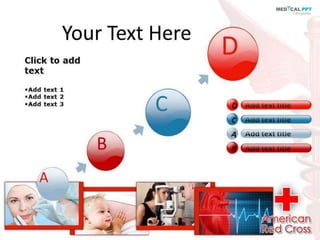 American Red Cross PowerPoint Template - www.medicalppttemplates.com