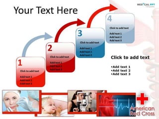 American Red Cross PowerPoint Template - www.medicalppttemplates.com