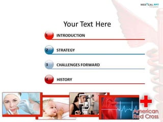 American Red Cross PowerPoint Template - www.medicalppttemplates.com