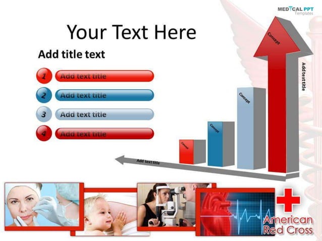American Red Cross PowerPoint Template - www.medicalppttemplates.com ...