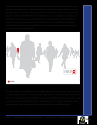 American Red Cross Proposal W Creative | PDF