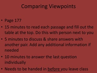 American Rev & BNA | PPTX