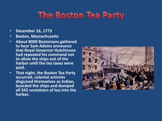 American Revolution | PPTX