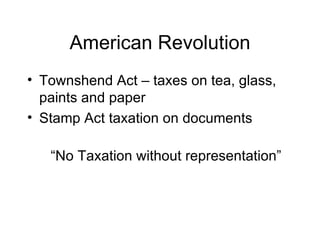 American Revolution | PPT