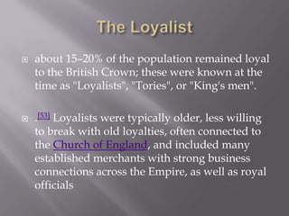 American revolution | PPTX