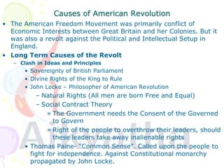American revolution | PPTX