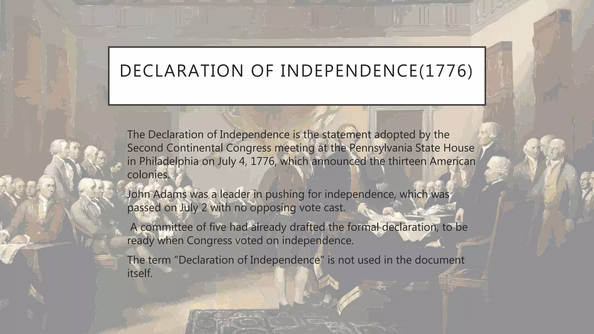 American revolution | PPTX