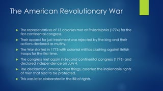 American revolution | PDF
