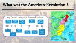 American revolution | PPTX