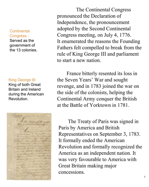 american revolution.pptx | Geography | Science