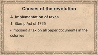 AMERICAN REVOLUTION Power point Presentation.pptx