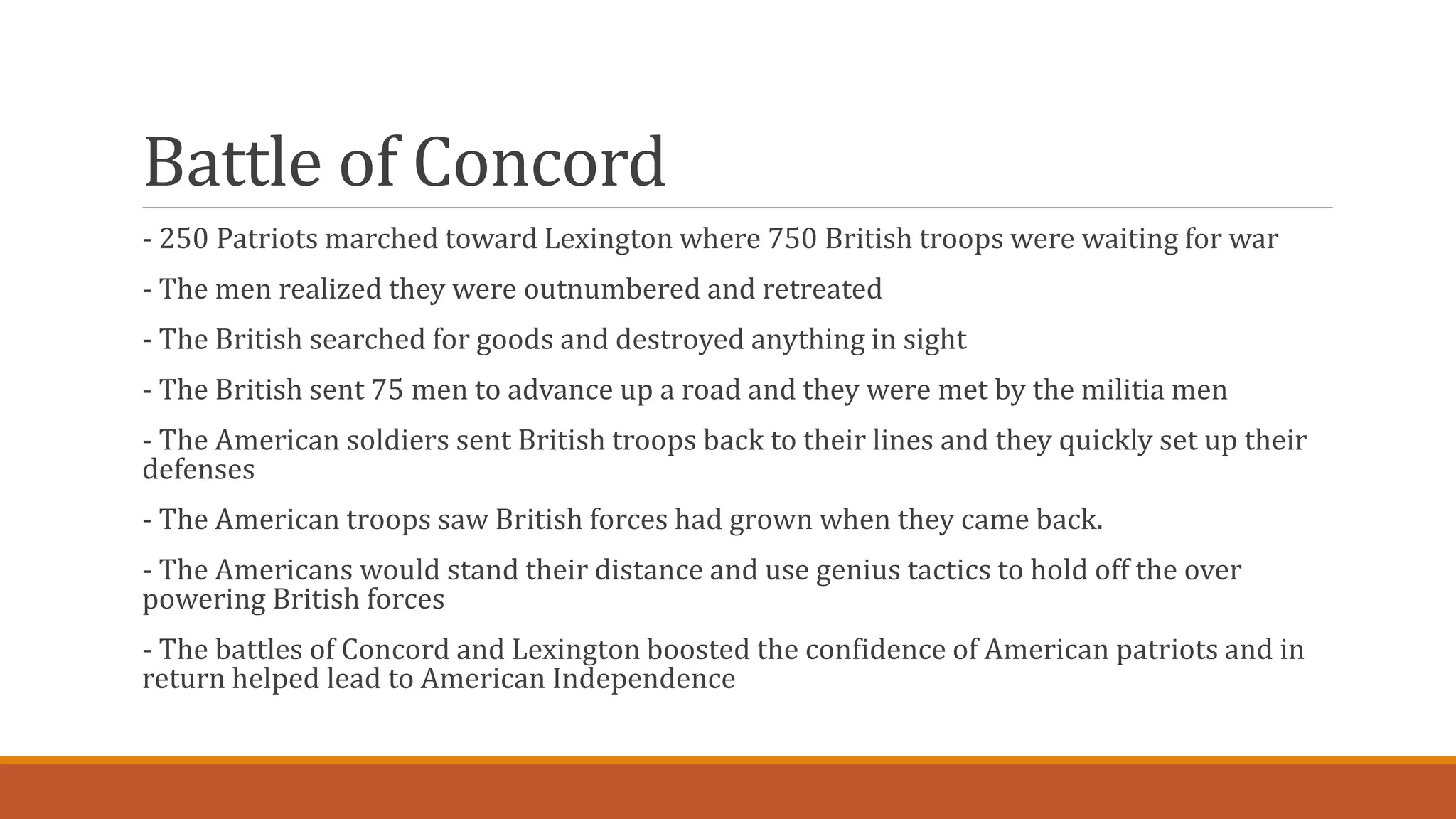 American revolution and battles | PPTX