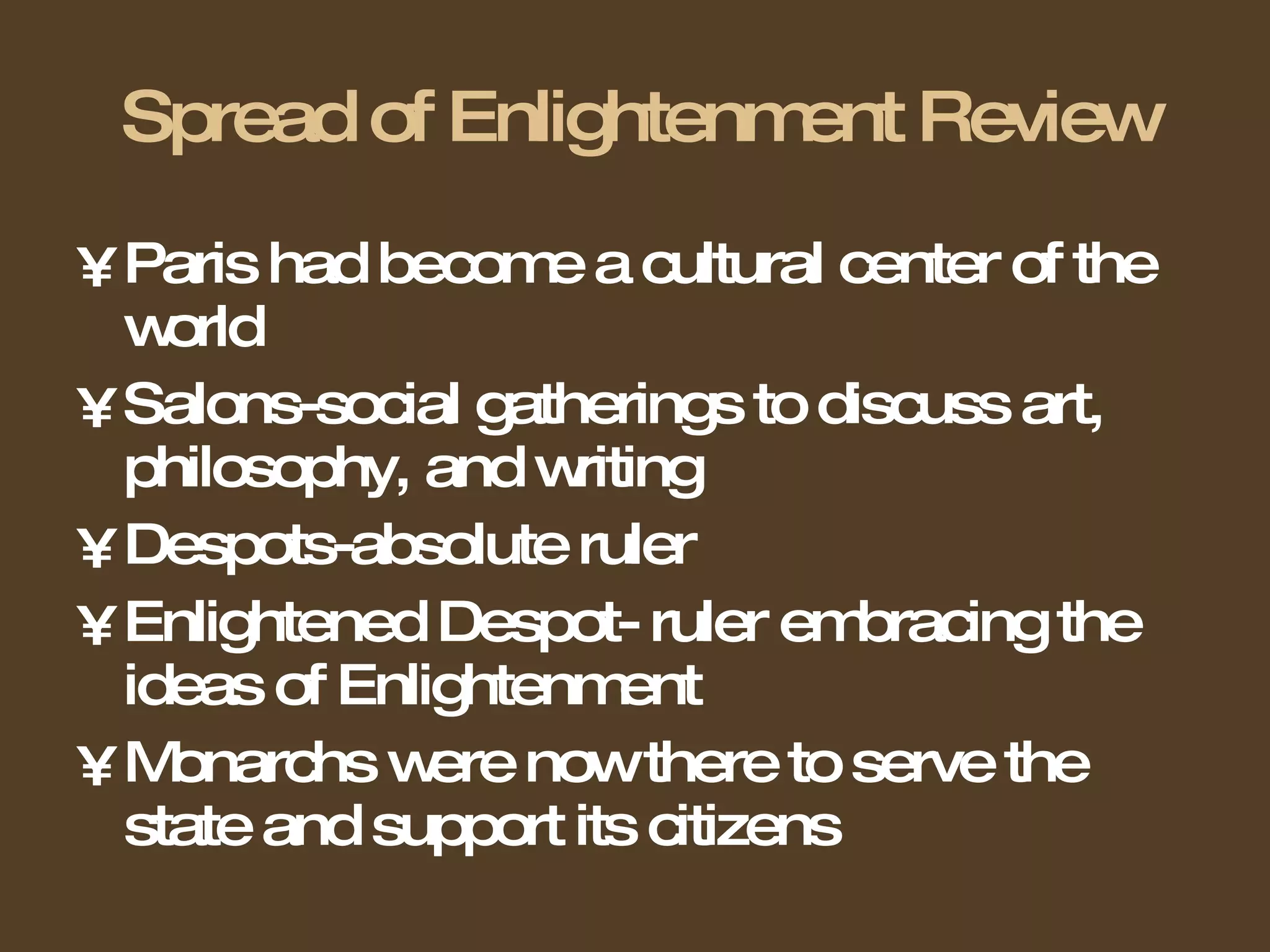 American revolution and enlightenment | PPT