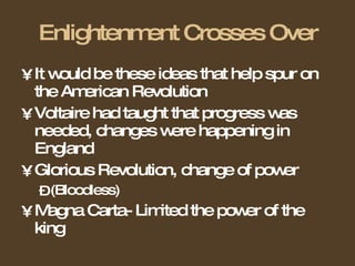 American revolution and enlightenment | PPT