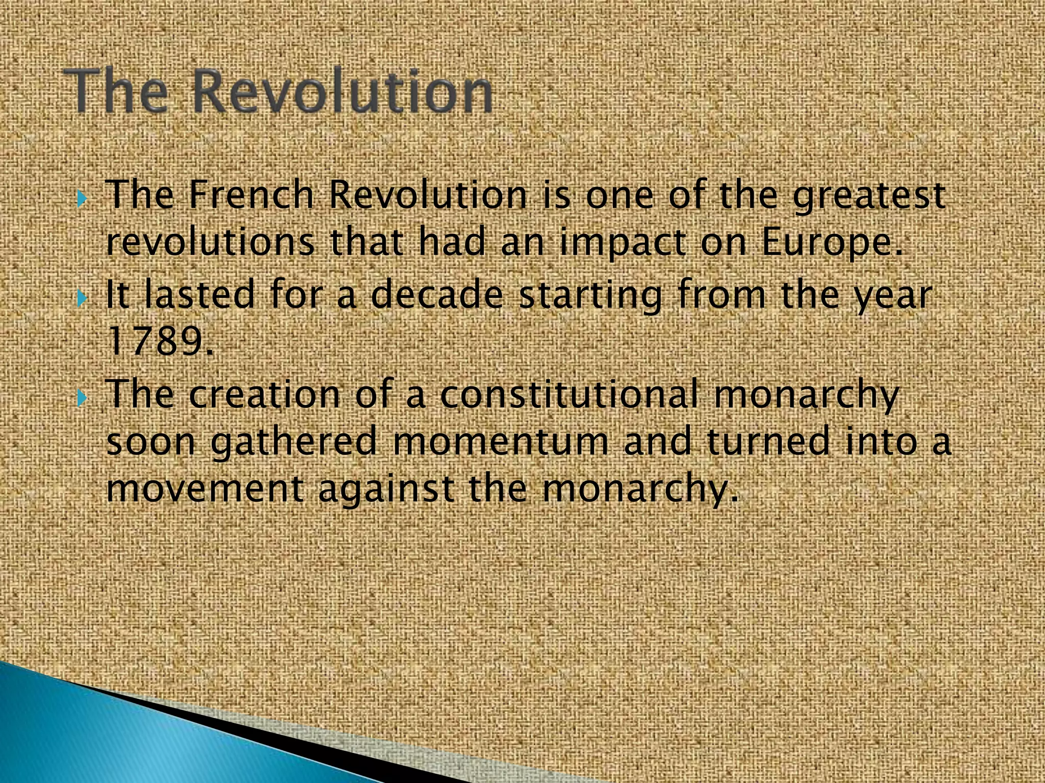 American revolution and french revolution | PPTX