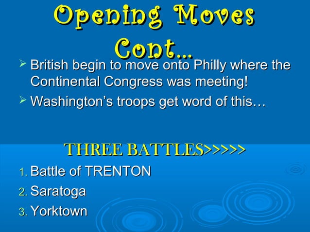 American revolution ppt | PPT