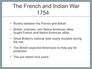 American revolution | PPTX