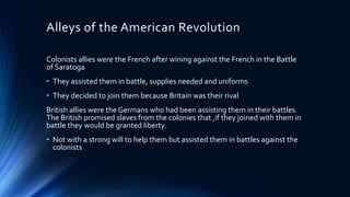American revolution powerpoint | PPT