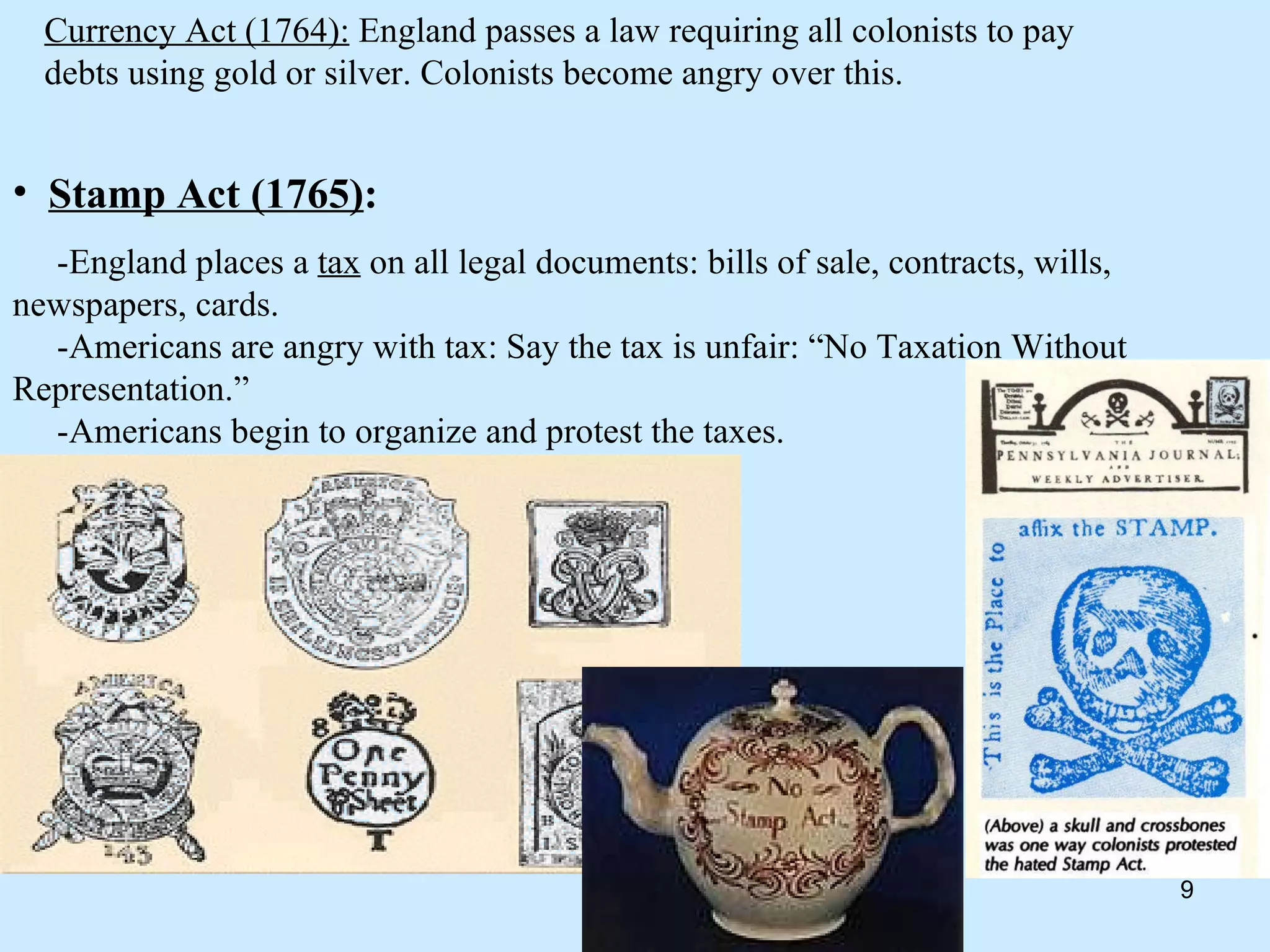 American revolution powerpoint 8 | PPT