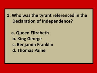 American Revolution Pre-assessment.pptx