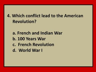 American Revolution Pre-assessment.pptx