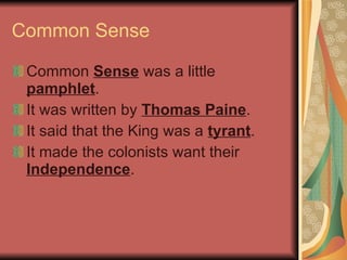 American revolution review | PPT