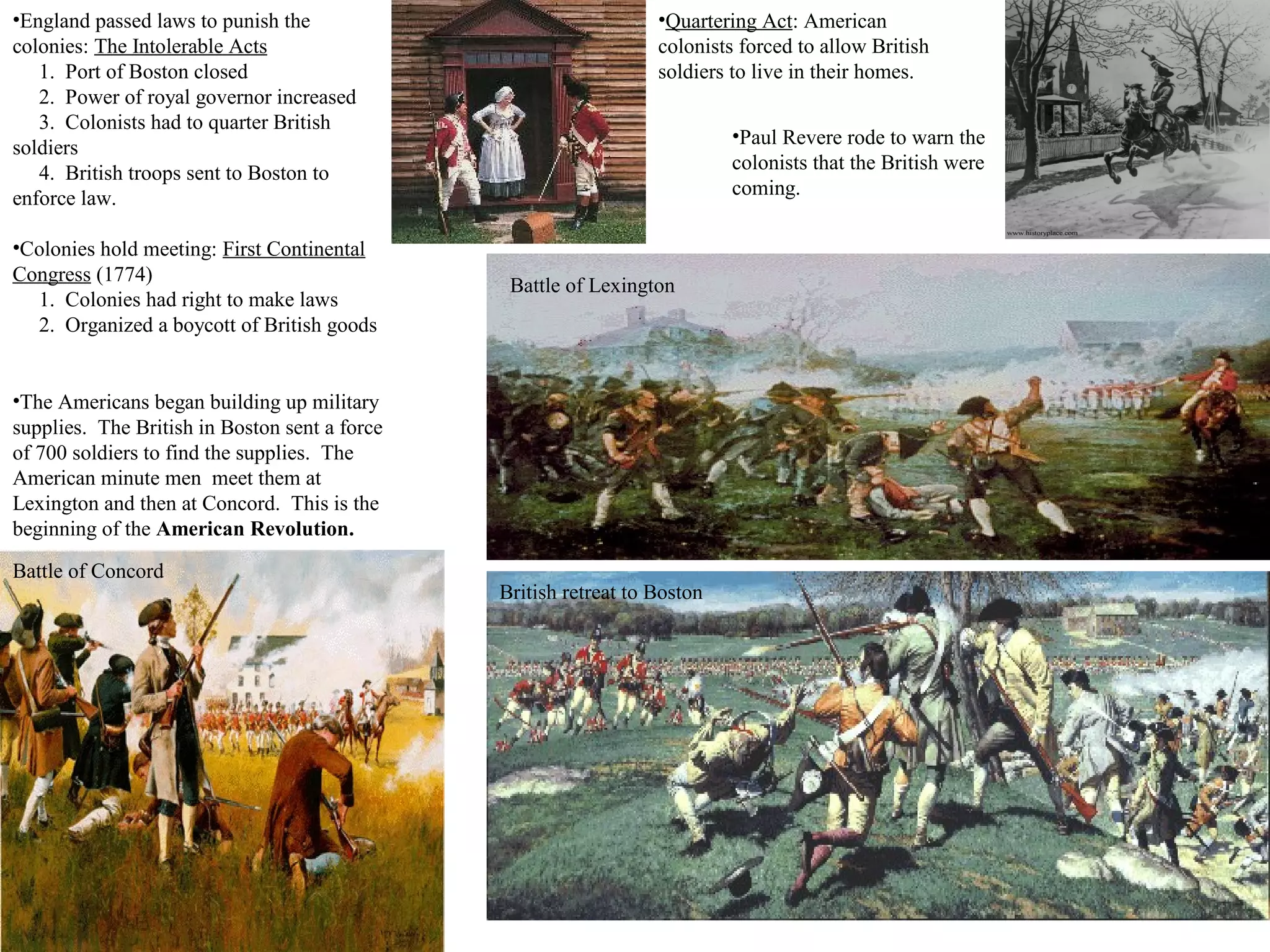 American revolution review pp | PPT