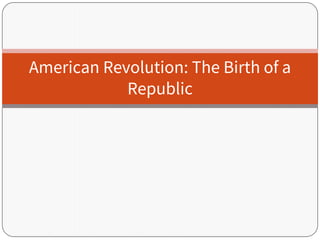 American Revolution with timeline.pptx