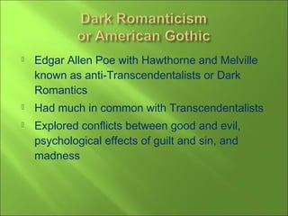 American romanticism | PPT