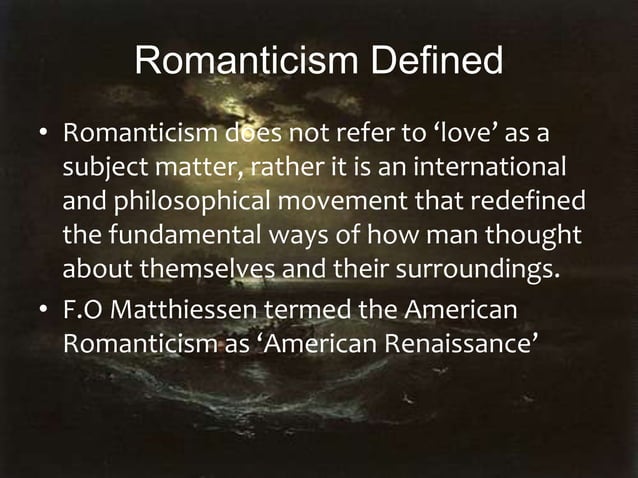 American romanticism | PPT