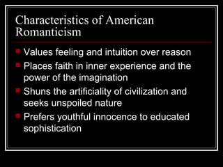 American romanticism | PPT