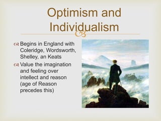 Romanticism Individualism