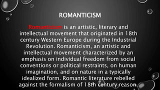 American romanticism | PPT