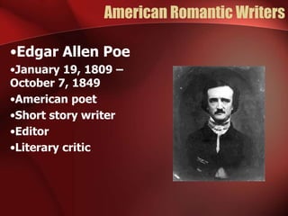 American romanticism (1) | PPTX