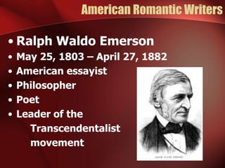 American romanticism (1) | PPTX