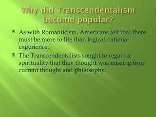 american romanticism dark and trans intro.ppt