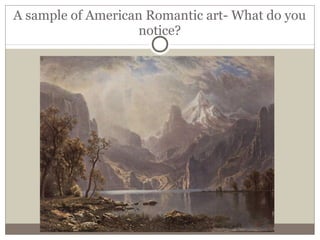 American Romanticism Literature