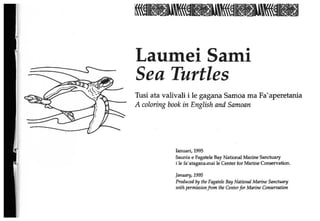 American samoa turtle book | PPT