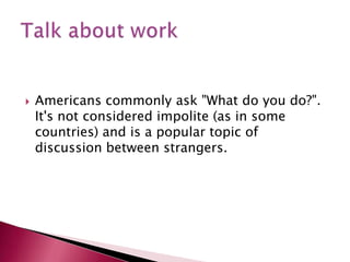 Americans and their behavior | PPTX