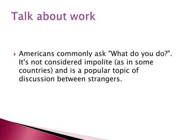 Americans and their behavior | PPTX