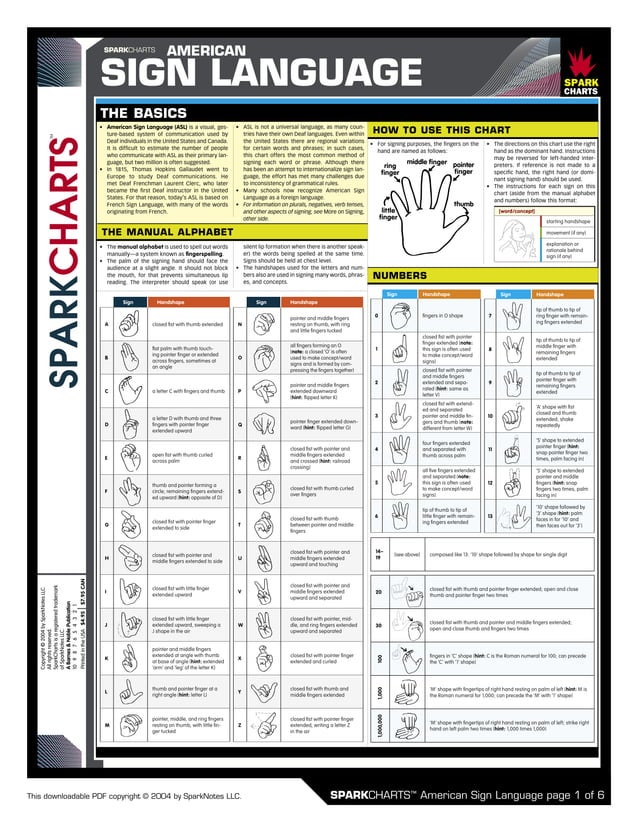 American sign language | PDF