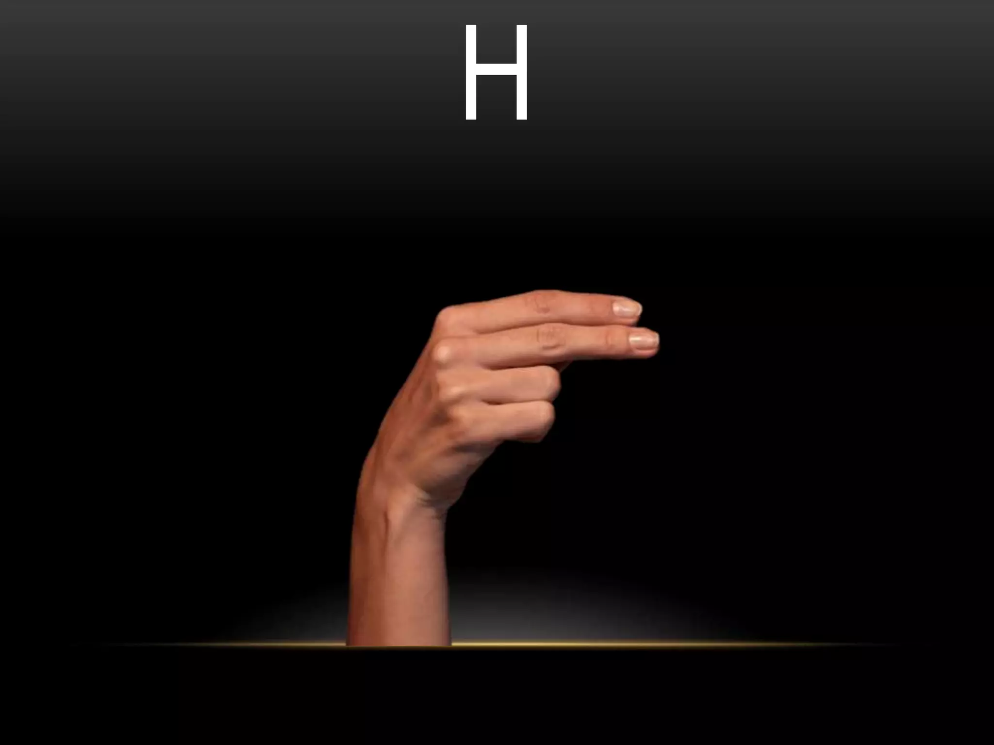 American sign language handshapes and abc's | PPTX