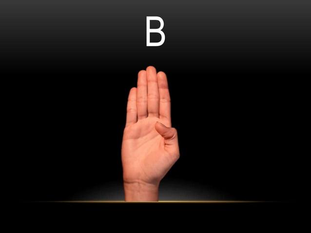 American sign language handshapes and abc's | PPTX