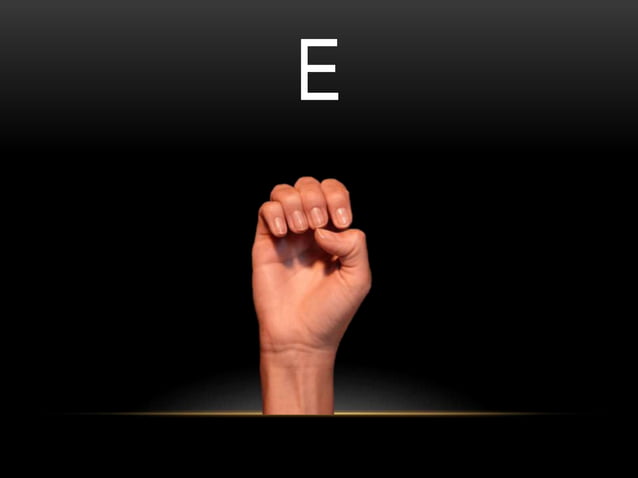 American sign language handshapes and abc's | PPTX
