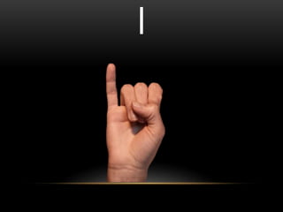 American sign language handshapes and abc's | PPTX
