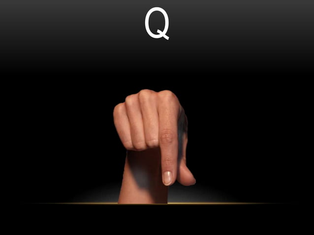 American sign language handshapes and abc's | PPTX