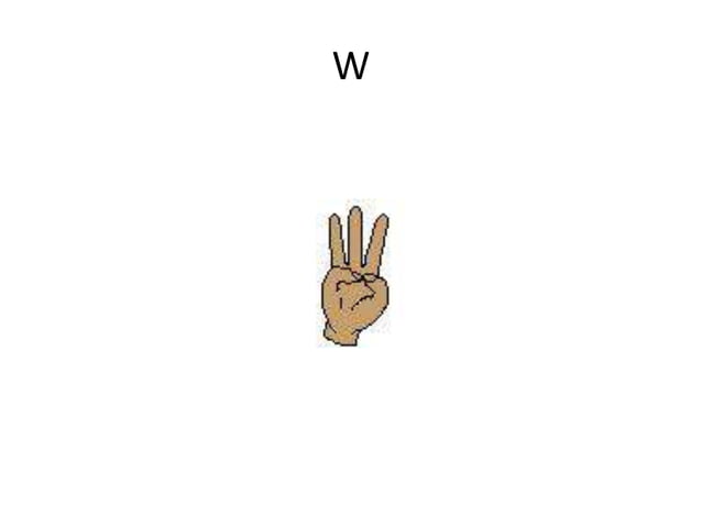 American sign language powerpoint | PPTX | Education